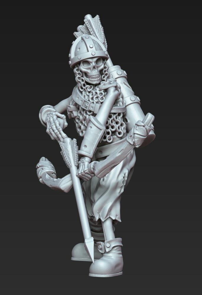 Skeleton archer reloading RF