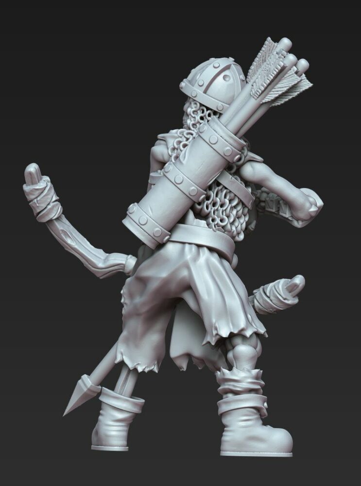 Skeleton archer reloading RF