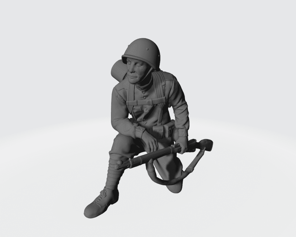 Russian Soldier Ww2 Crouch AS • Speira Miniatures