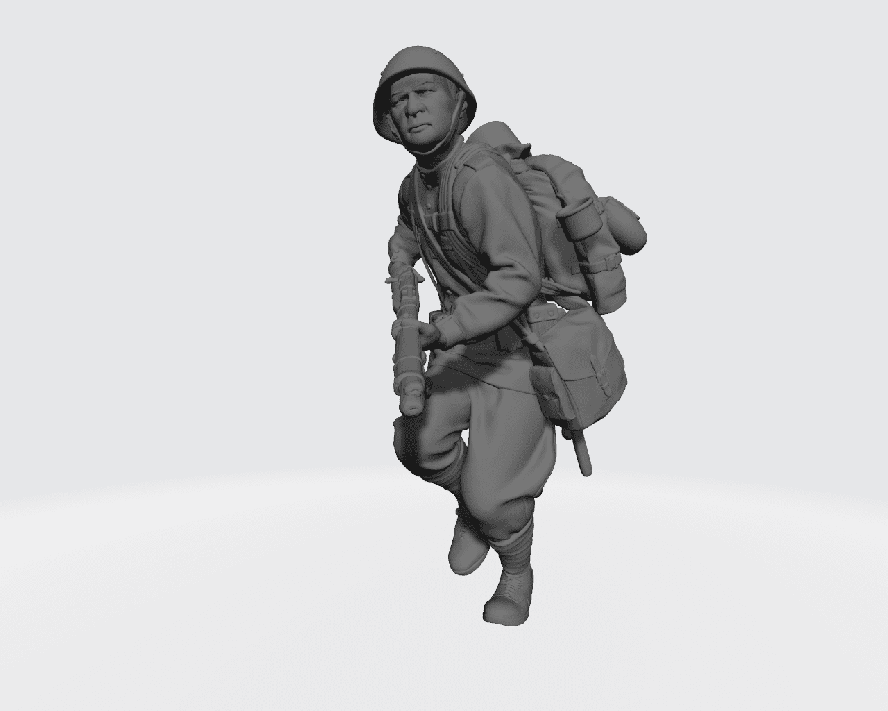 Russian soldier ww2 Running v2 AS –